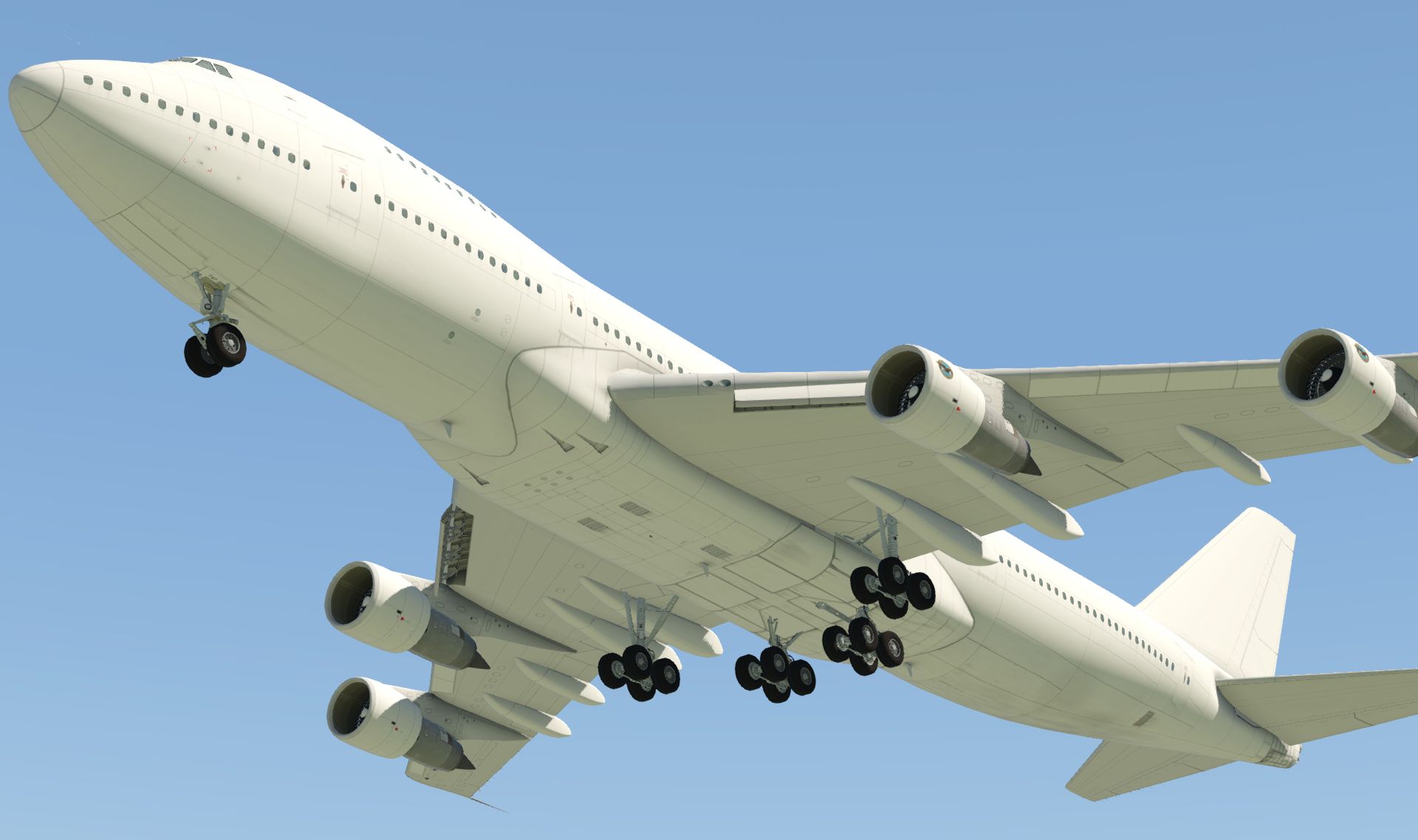 Further Progress of Felis Planes 747-200 - Threshold