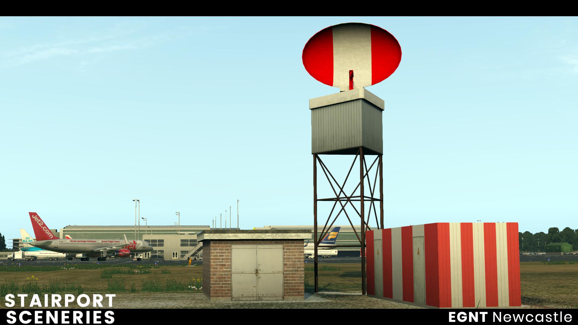 Previews of Aerosoft/Stairport Sceneries' Newcastle International (EGNT ...