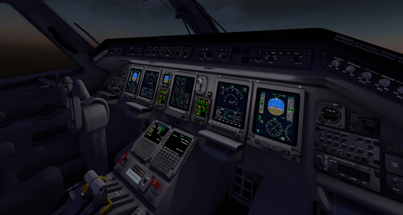X-Crafts Updates ERJ Family with AviTab Support and FMS Improvements ...