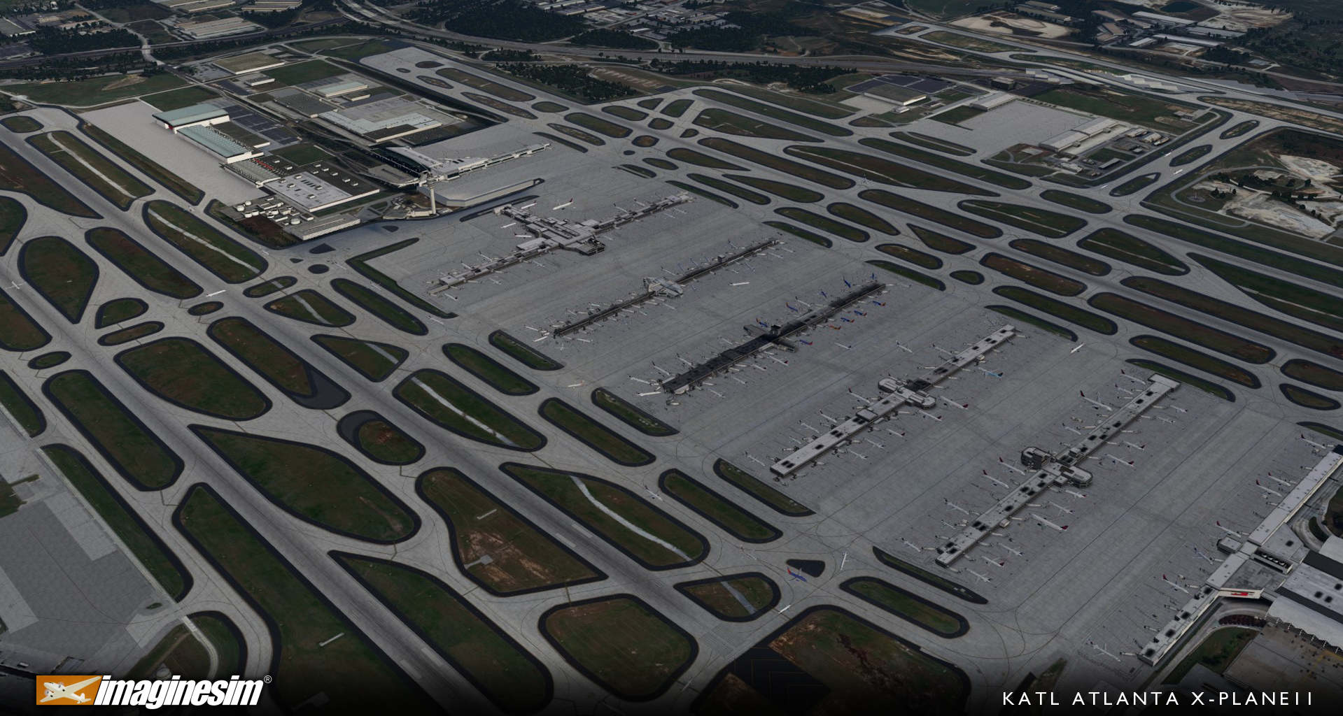 Imaginesim Releases Atlanta (KATL) - Threshold