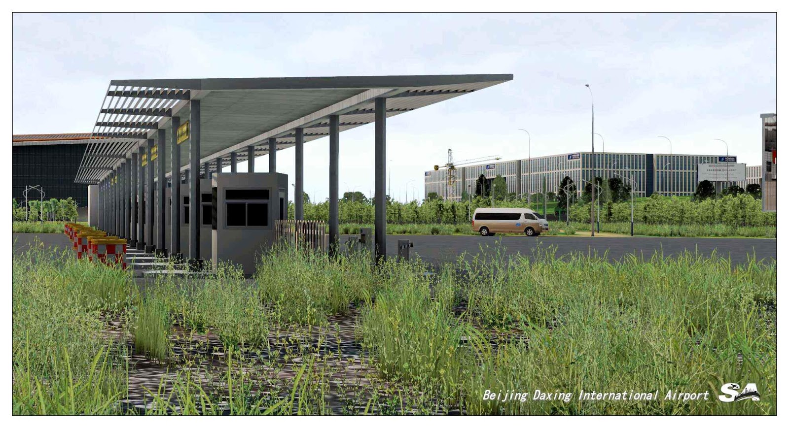 Beijing Daxing (ZBAD) Version 1.2 by Star Atlas Released - Threshold