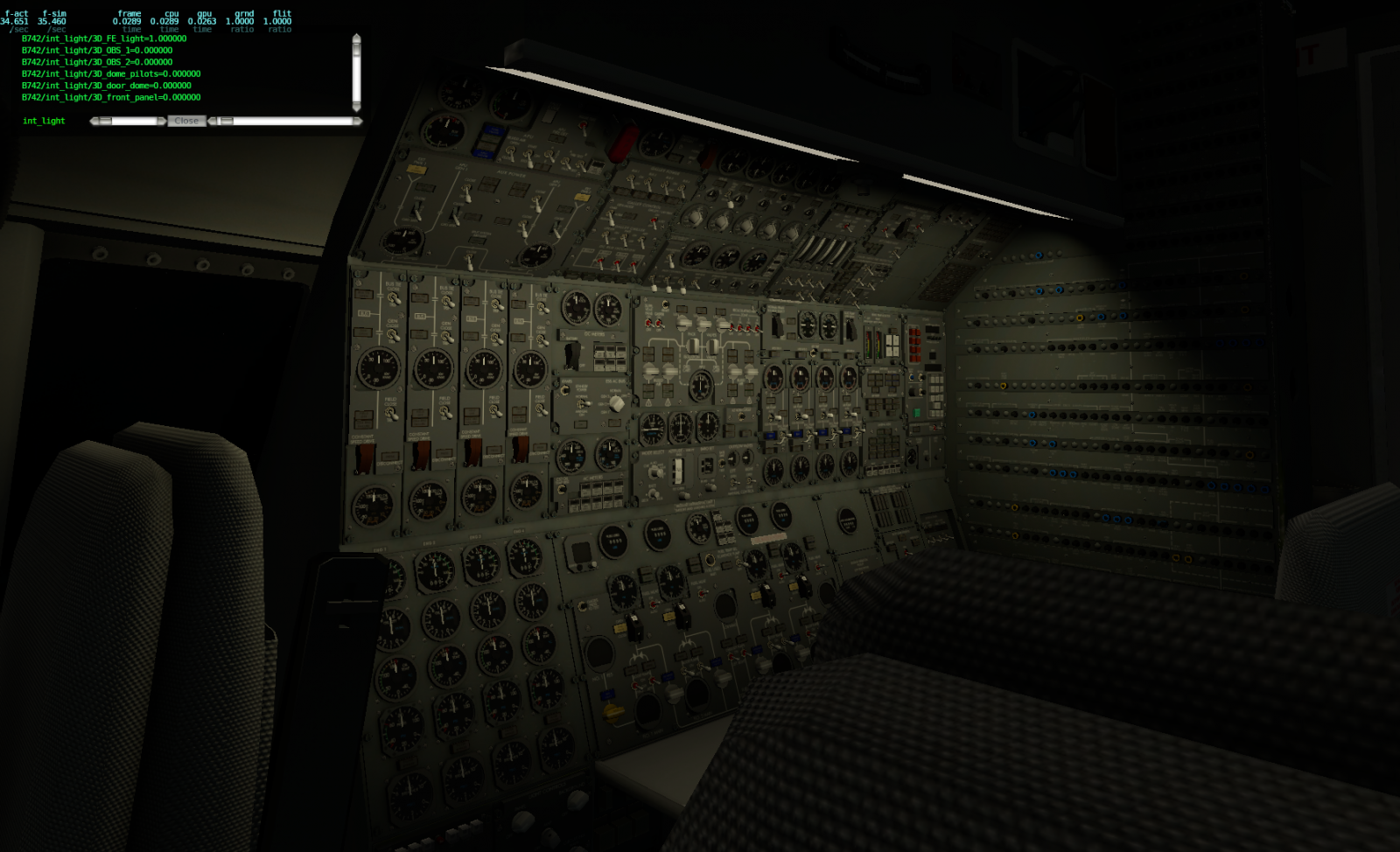 Summary of the Latest Progress of Felis' 747-200 Classic - Threshold