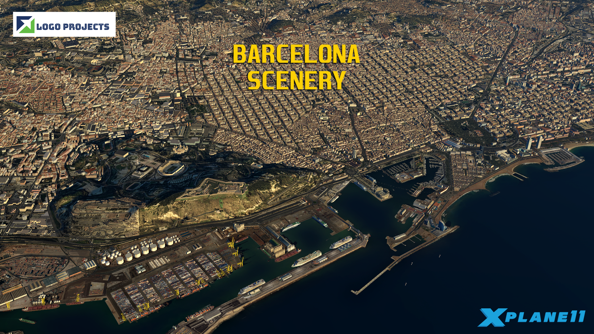 Logo Projects Releases Barcelona City Scenery - Threshold