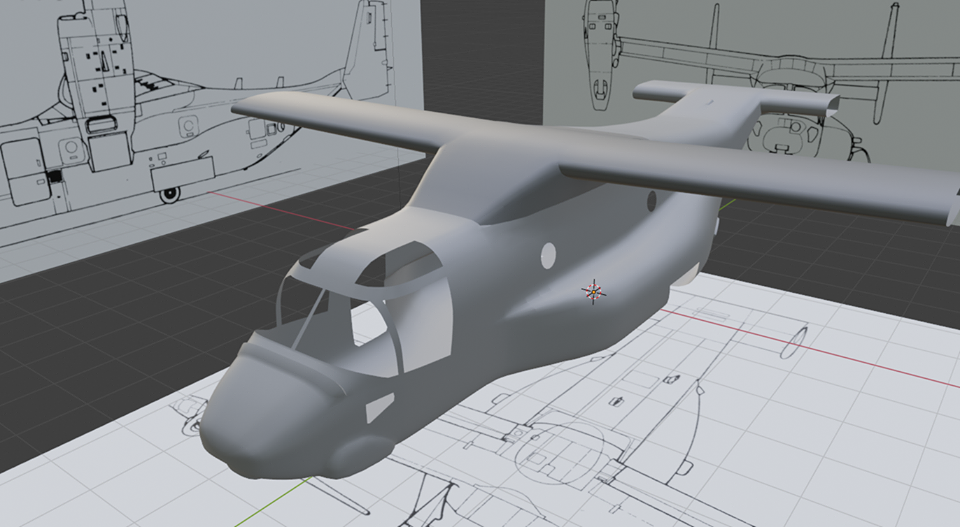 AOA Simulations Previews New V-22 Osprey Model - Threshold