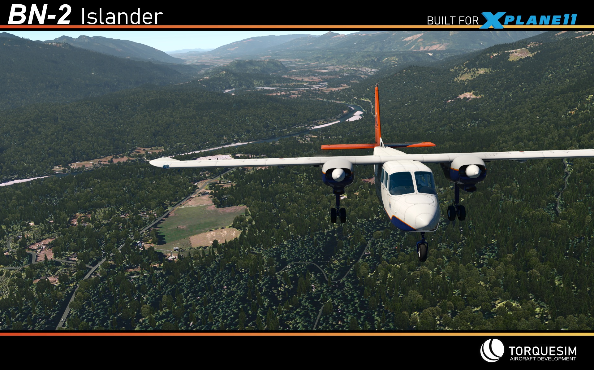 TorqueSim Publishes Second BN-2 Islander Development Update - Threshold