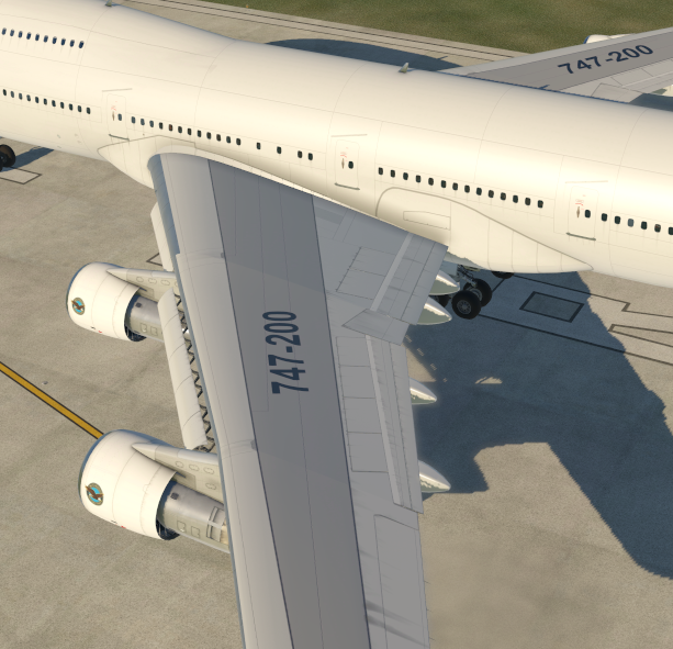 Further Progress on Felis' Upcoming 747-200 - Threshold