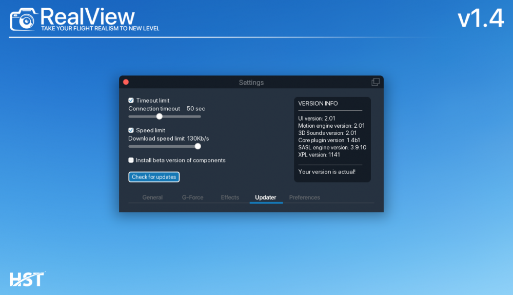 RealView v1.4 Released by HST Simulations - Threshold