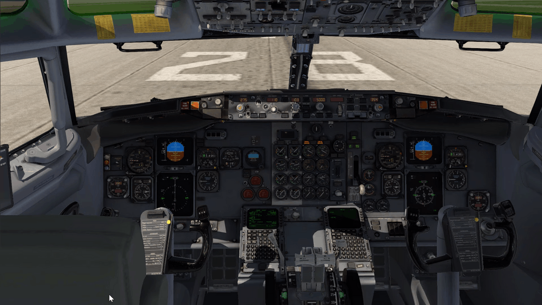 IXEG Previews 737 Classic v1.32 - Threshold