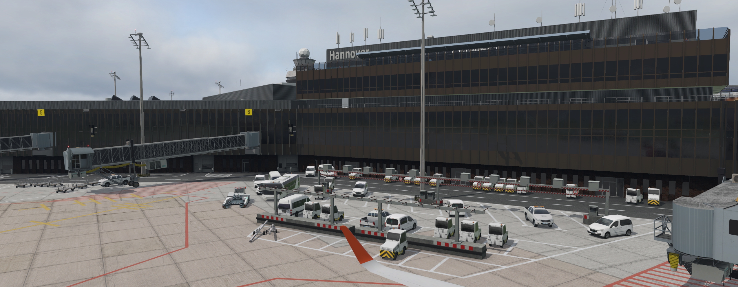 JustSim Releases Hannover Airport (EDDV) - Threshold