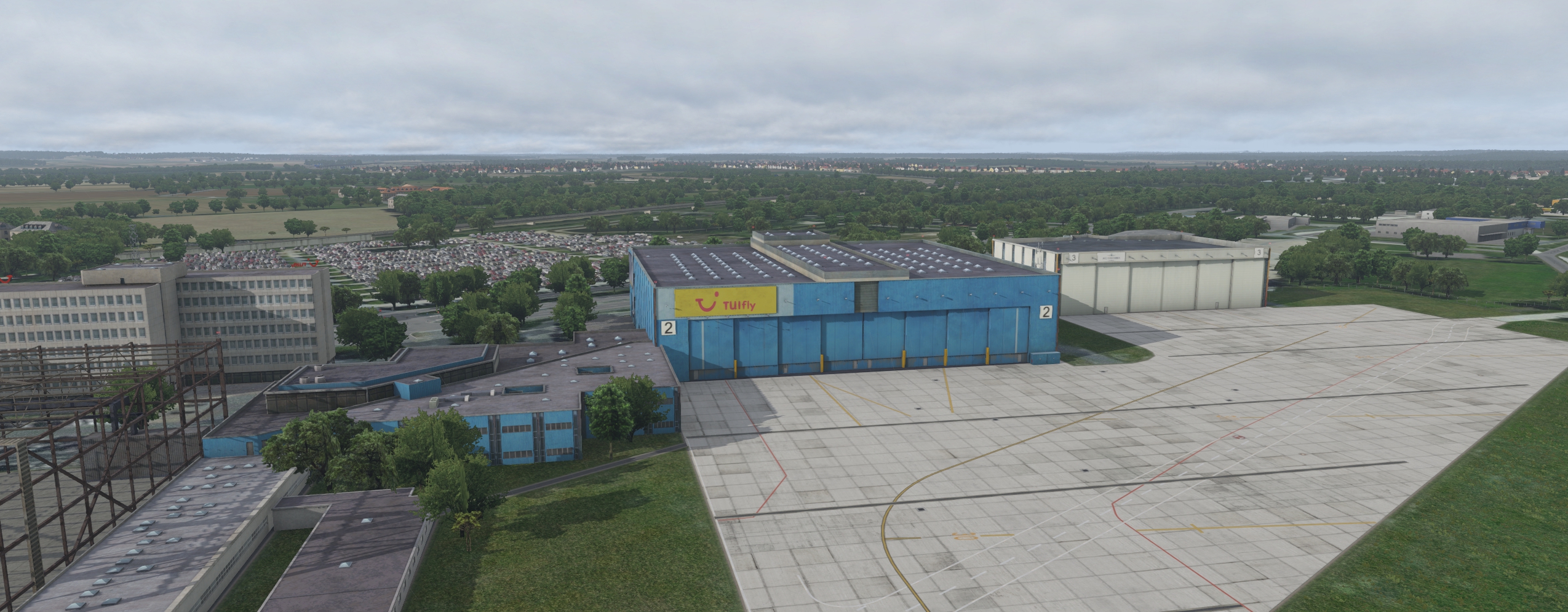 JustSim Releases Hannover Airport (EDDV) - Threshold
