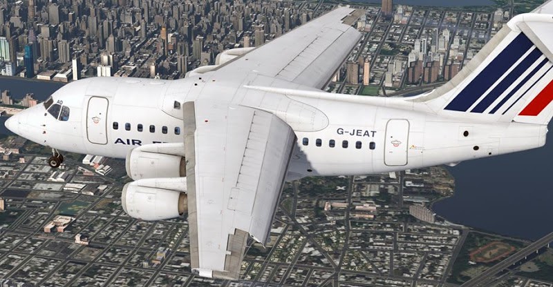 Just Flight Previews Avro RJ for X-Plane - Threshold