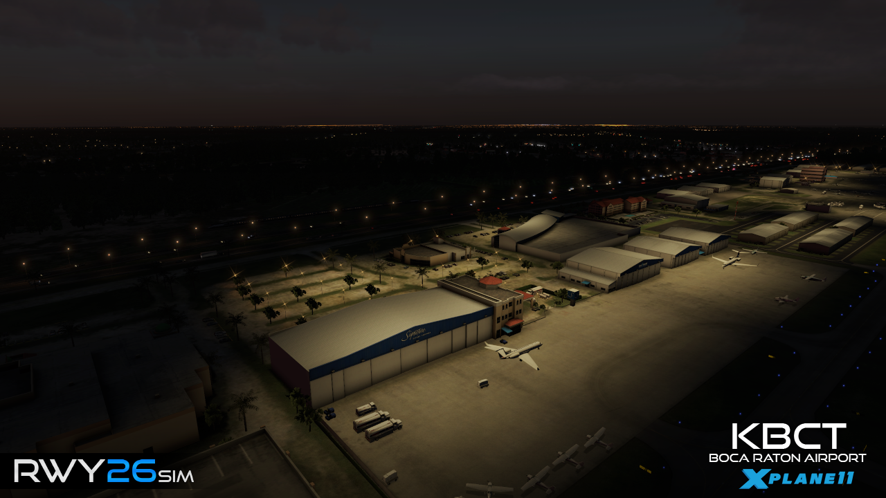 Runway 26 Simulations Releases Boca Raton Airport (KBCT) - Threshold