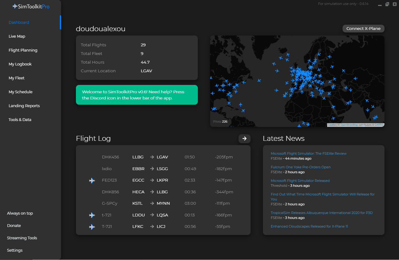 SimToolkitPro Adds Microsoft Flight Simulator Support - Threshold