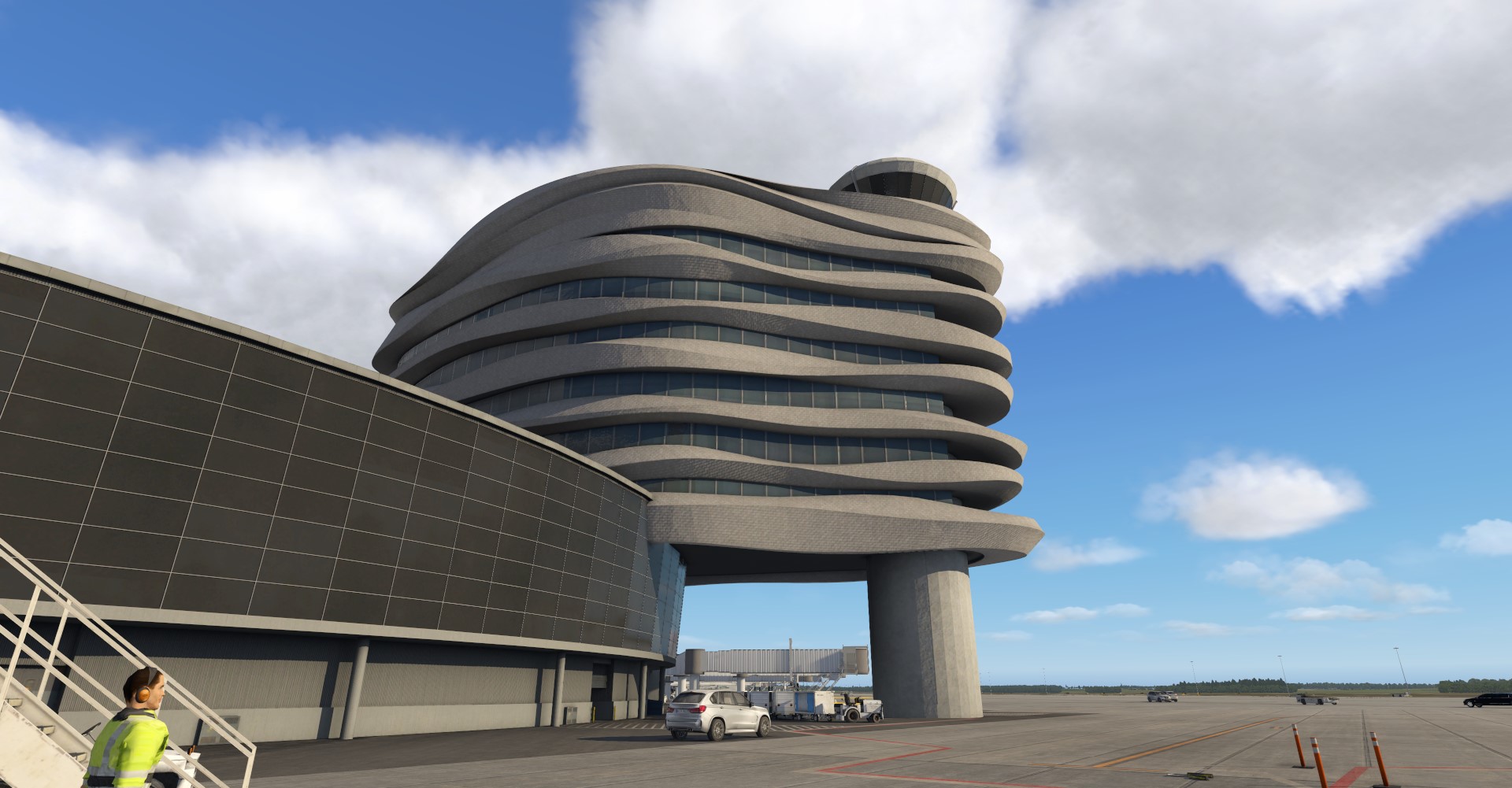 FSimStudios & Canada4XPlane Release Edmonton Airport (CYEG) - Threshold