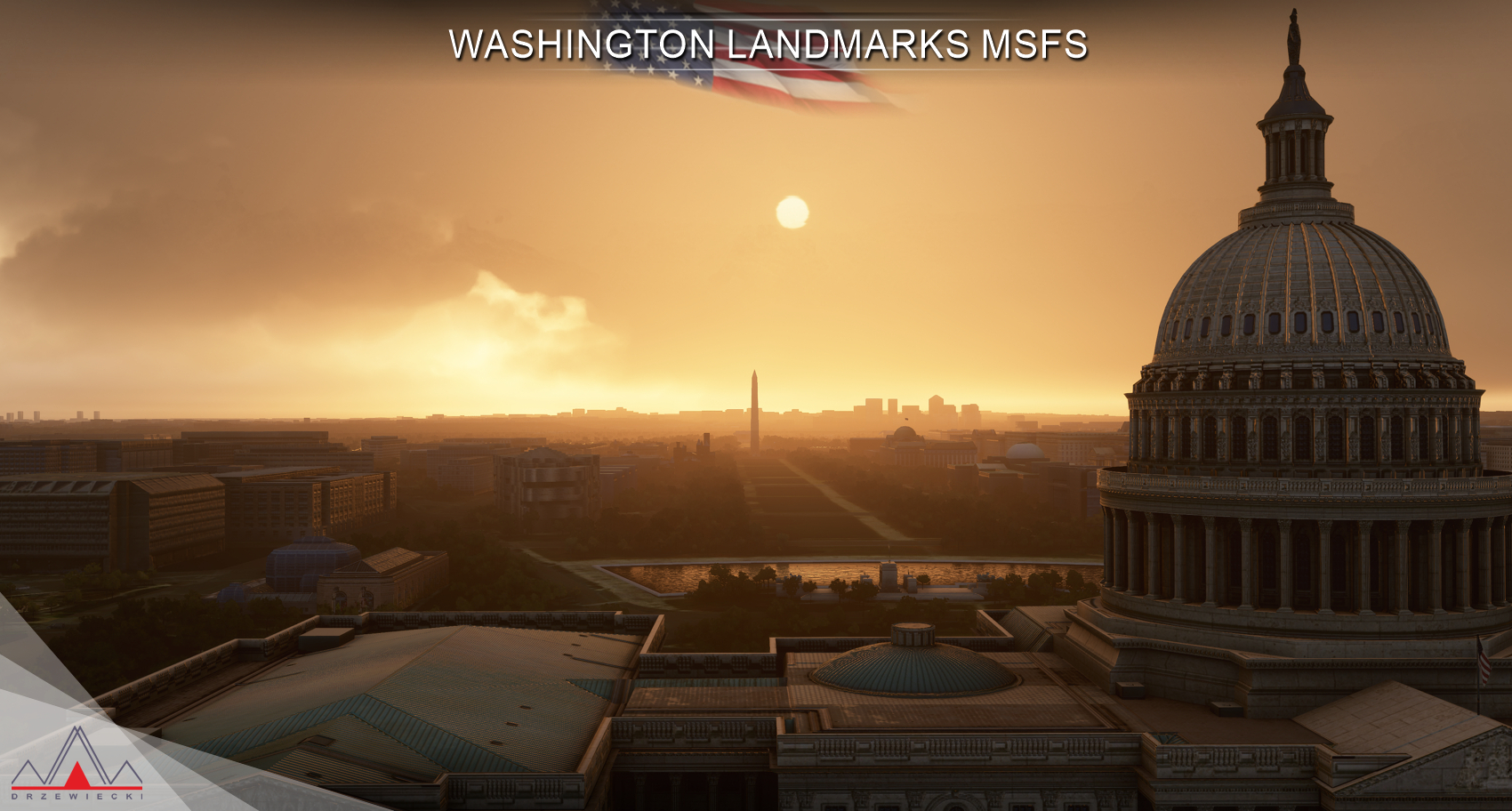Drzewiecki Design Releases Washington Monuments for Microsoft Flight ...