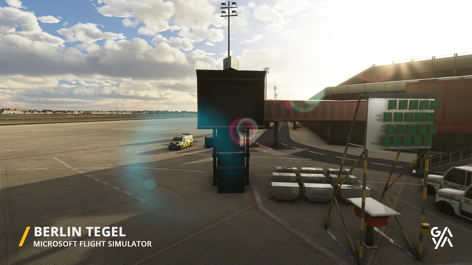 Gaya Simulations Previews Berlin Tegel in Microsoft Flight Simulator ...