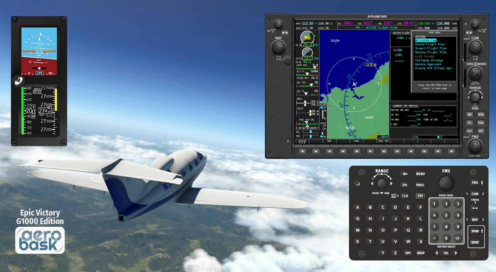 Aerobask Announces Epic Victory G1000 Edition - Threshold