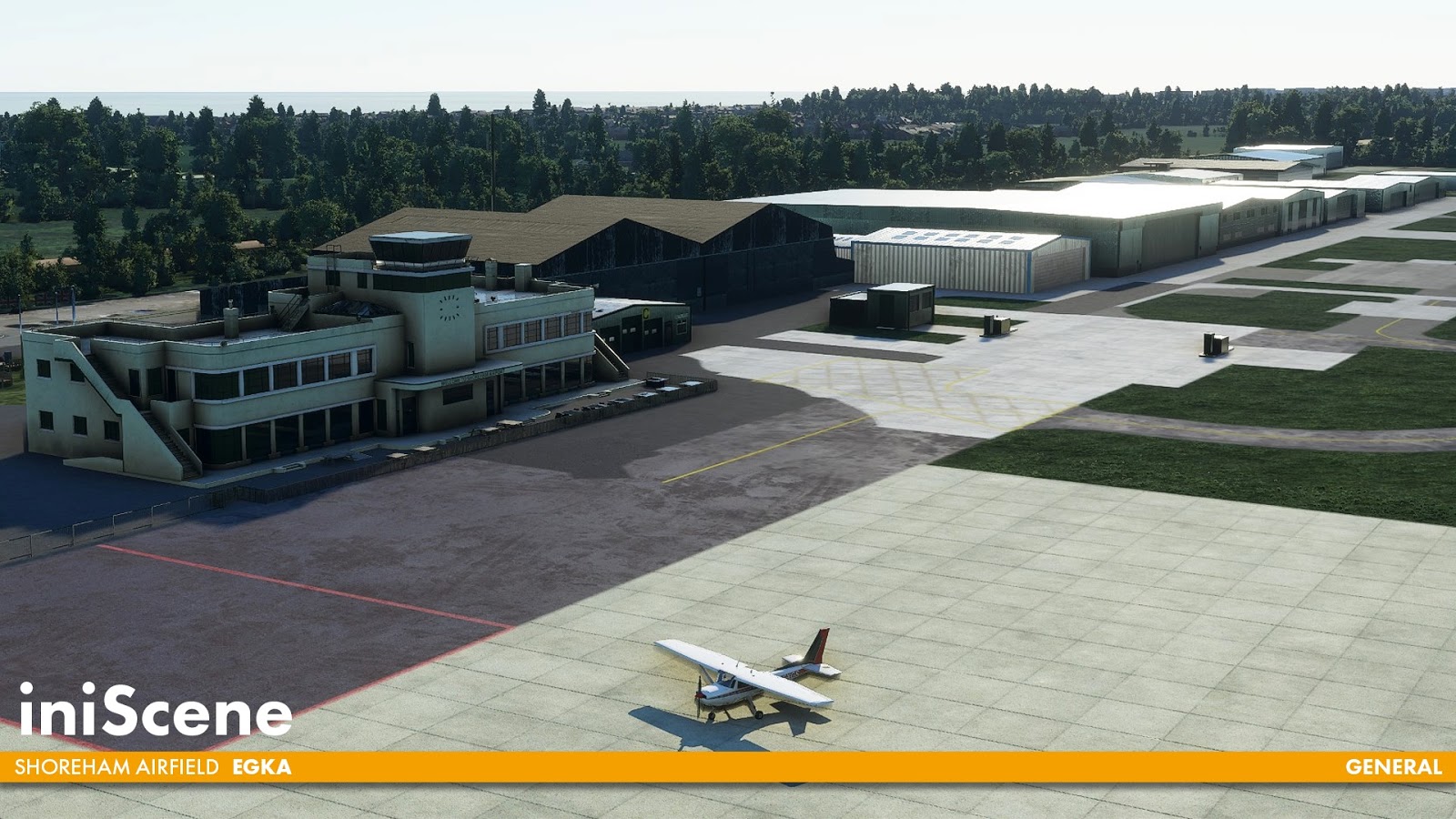 iniBuilds Announces Scenery Line & Shoreham Airfield (EGKA) for MSFS ...