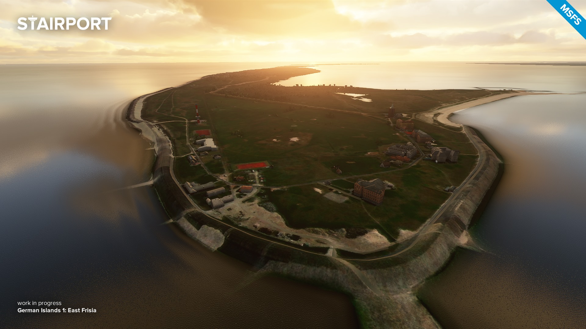 Stairport Previews German Islands 1: East Frisia in Microsoft Flight ...