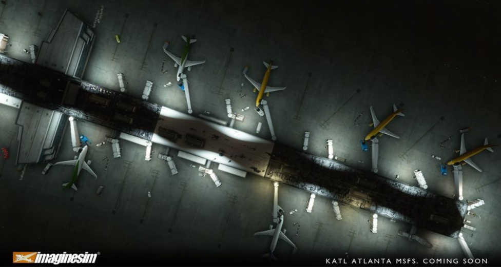 Imaginesim Share Further Previews Of Atlanta for Microsoft Flight ...