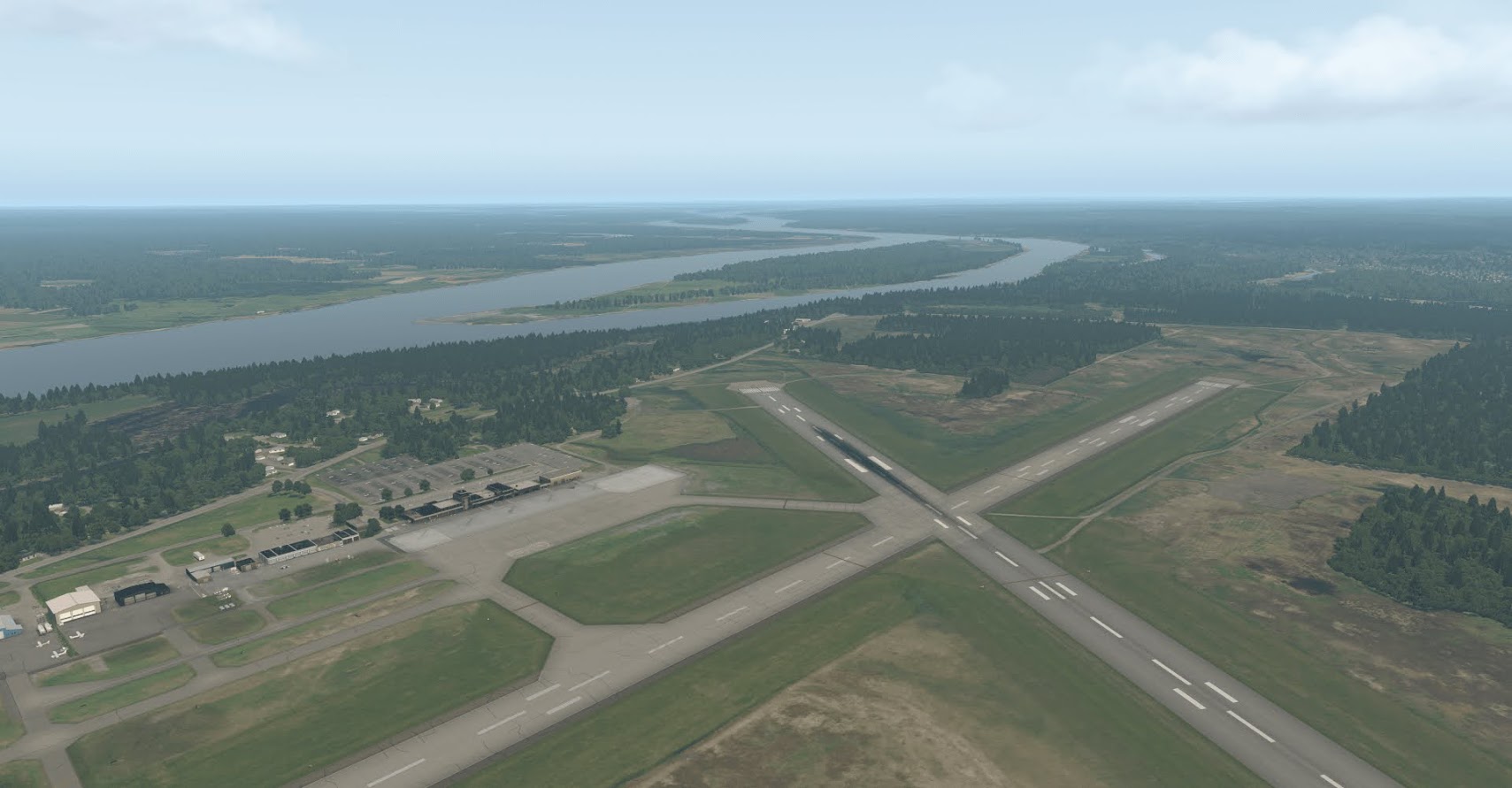 Canada4XPlane Releases Fredericton International Airport (CYFC) - Threshold