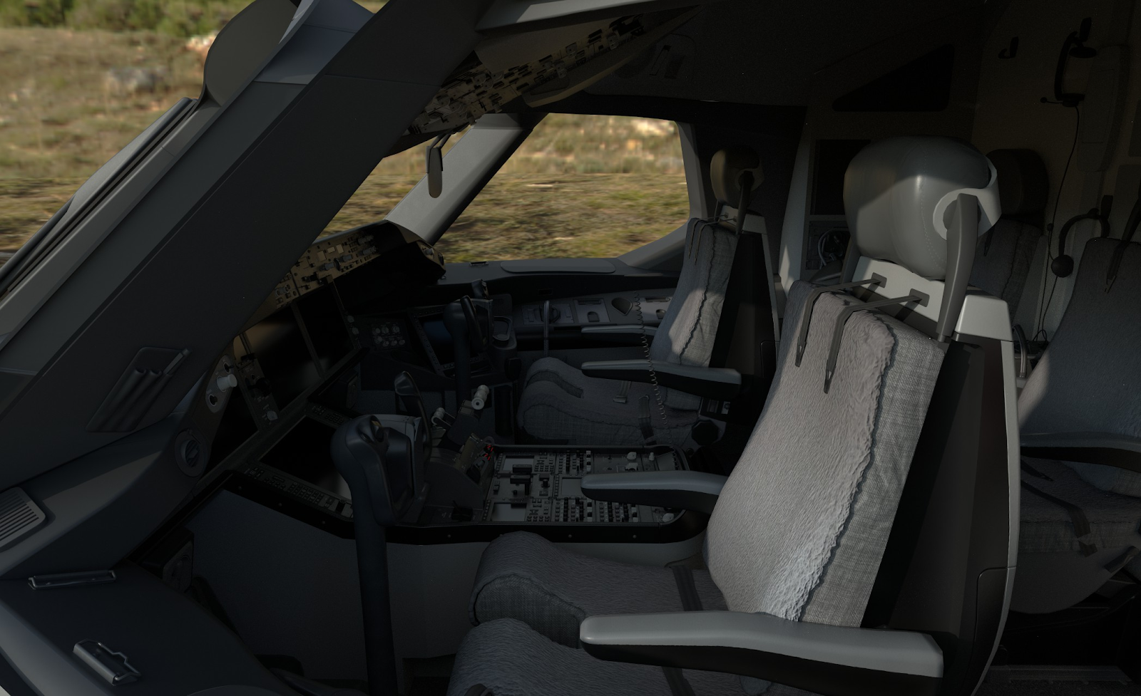 FlightFactor Provides Additional Renders of the 787 Pro - Threshold