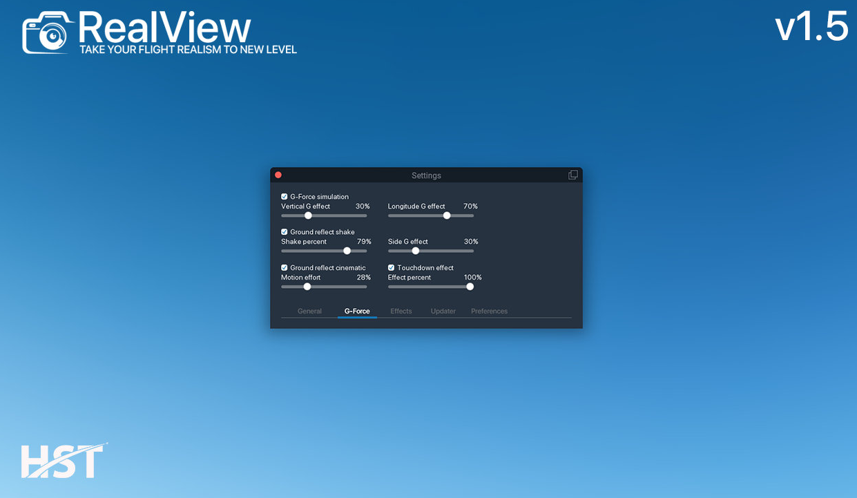 HST Simulations Updates RealView to v1.52 - Threshold