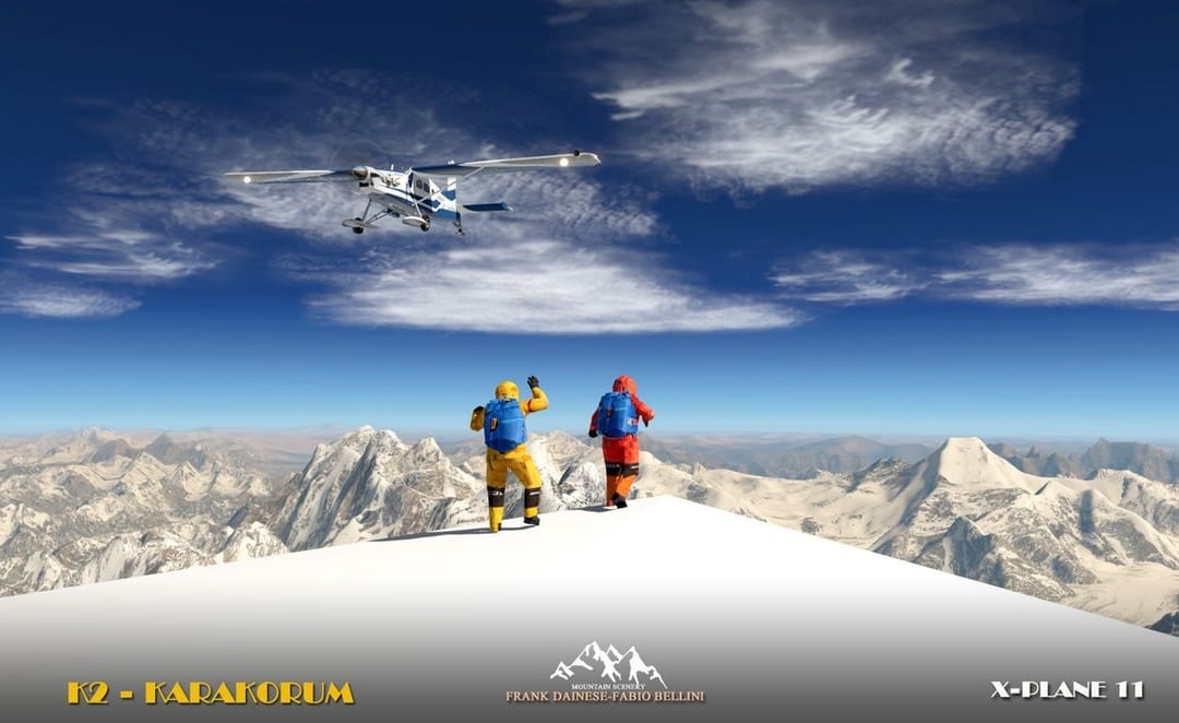 Frank Dainese and Fabio Bellini Release K2 - Karakorum for X-Plane ...