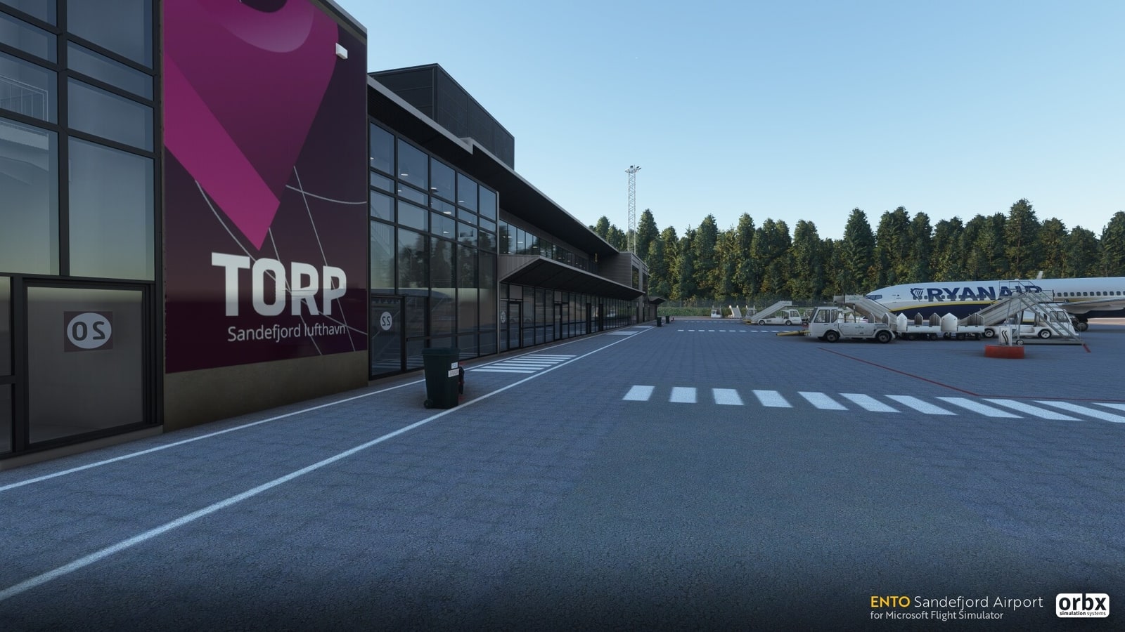 Orbx Announces Torp Airport for Microsoft Flight Simulator - Threshold
