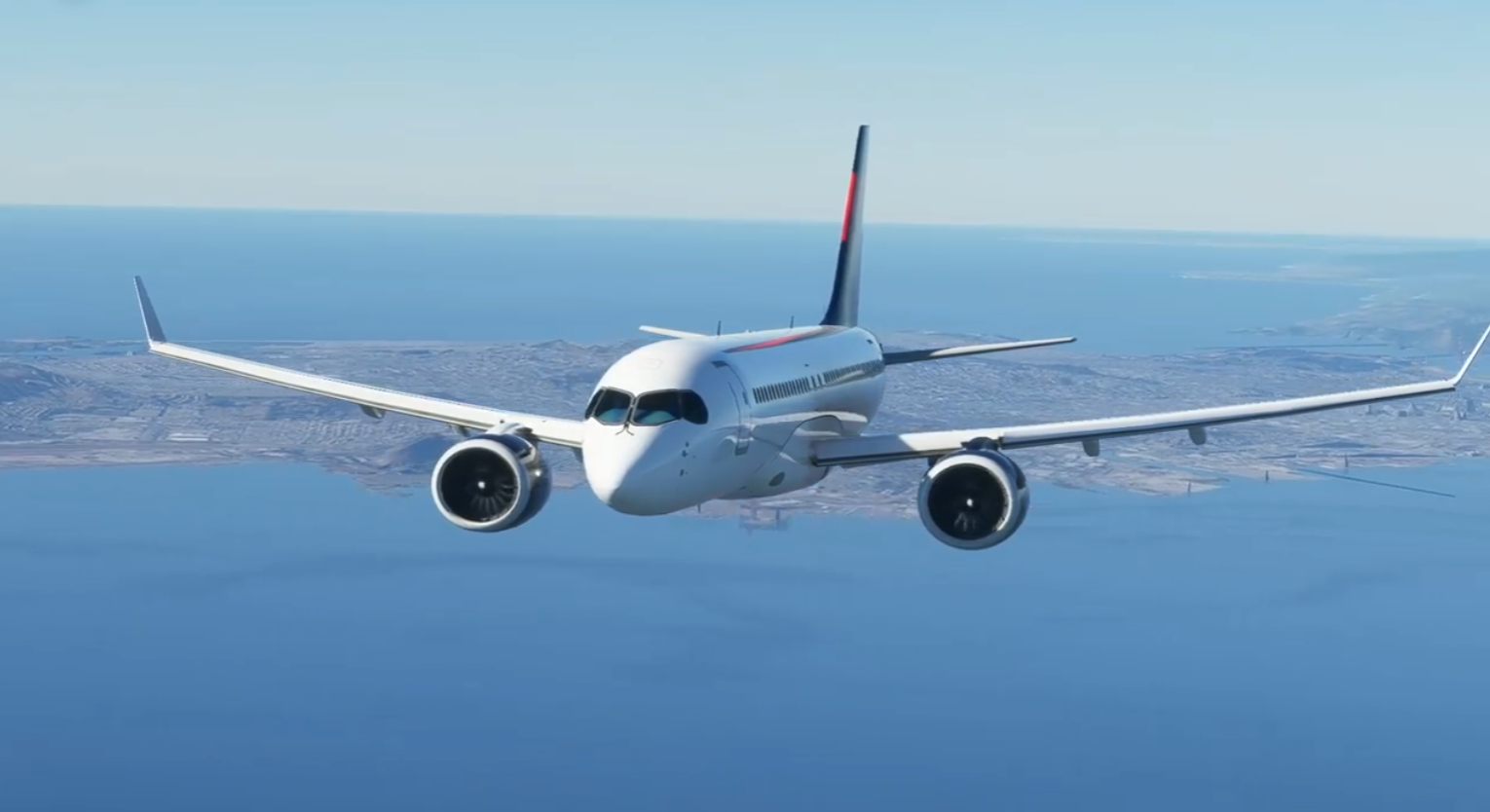 Whiskey Jet Simulations Previews A220 Engine and Wing Animations ...