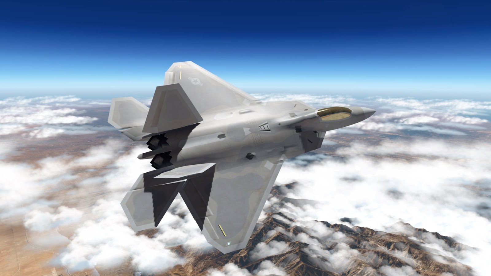 Summary of Progress on AOA Simulations’ F-22 for X-Plane - Threshold