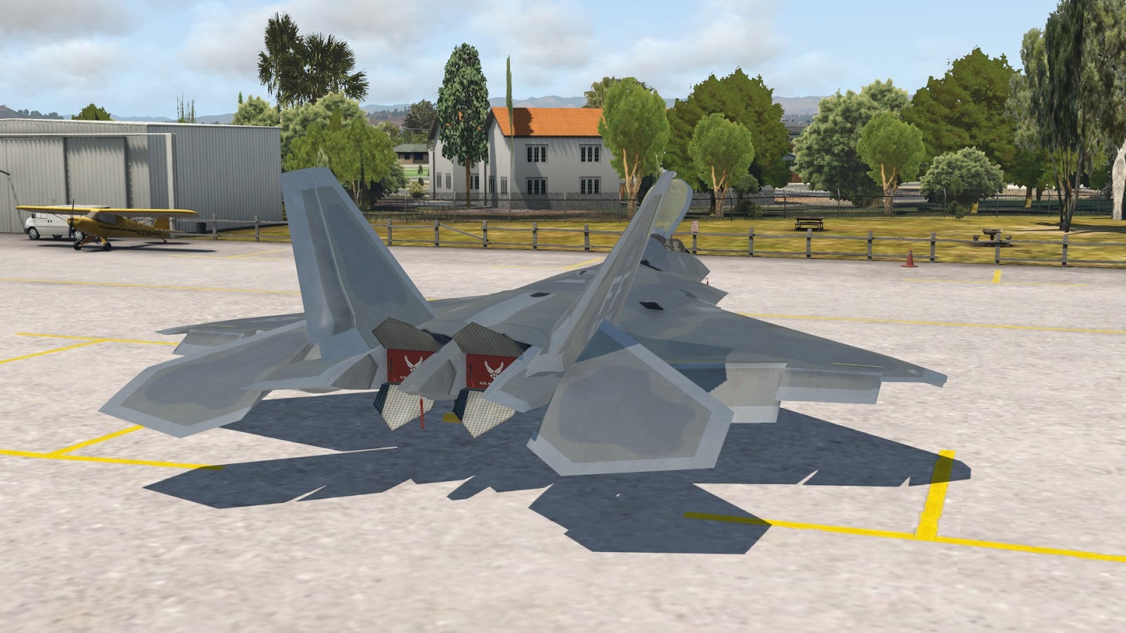 Summary of Progress on AOA Simulations’ F-22 for X-Plane - Threshold