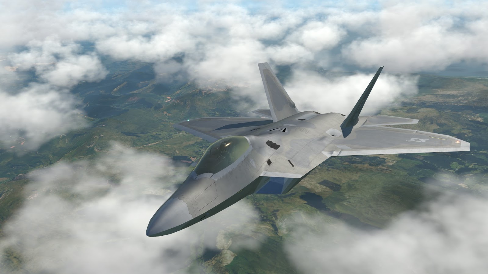 Summary of Progress on AOA Simulations’ F-22 for X-Plane - Threshold
