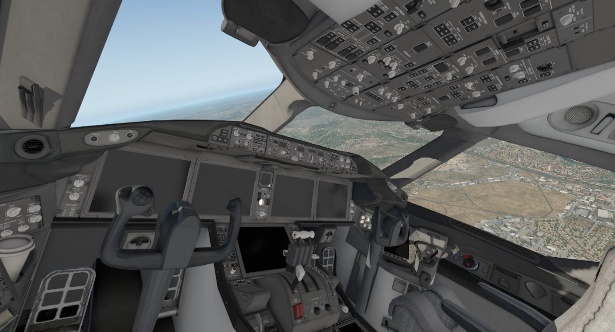FlightFactor Previews 787 Pro Cockpit Inside of X-Plane 11 - Threshold