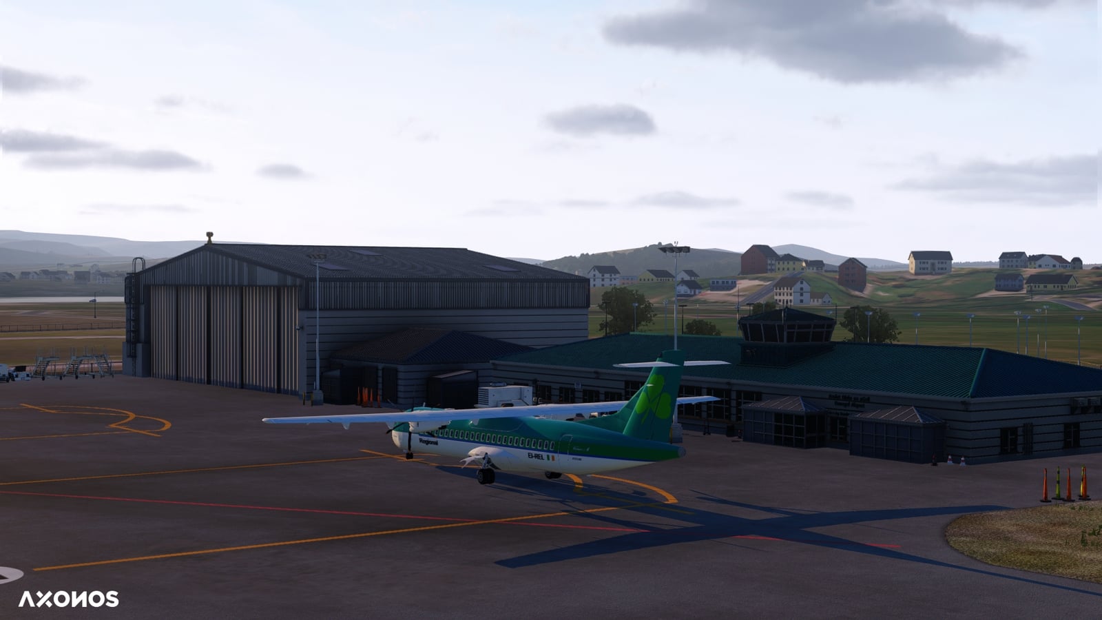 Axonos Release Donegal Airport Freeware for X-Plane 11 - Threshold