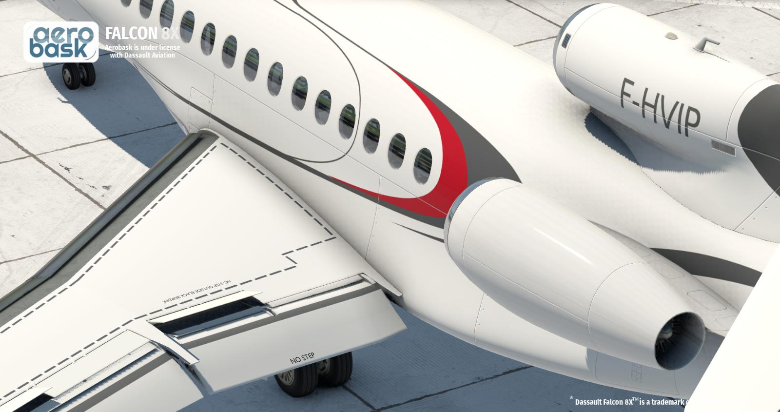 Aerobask Previews Falcon 8X For X-Plane - Threshold