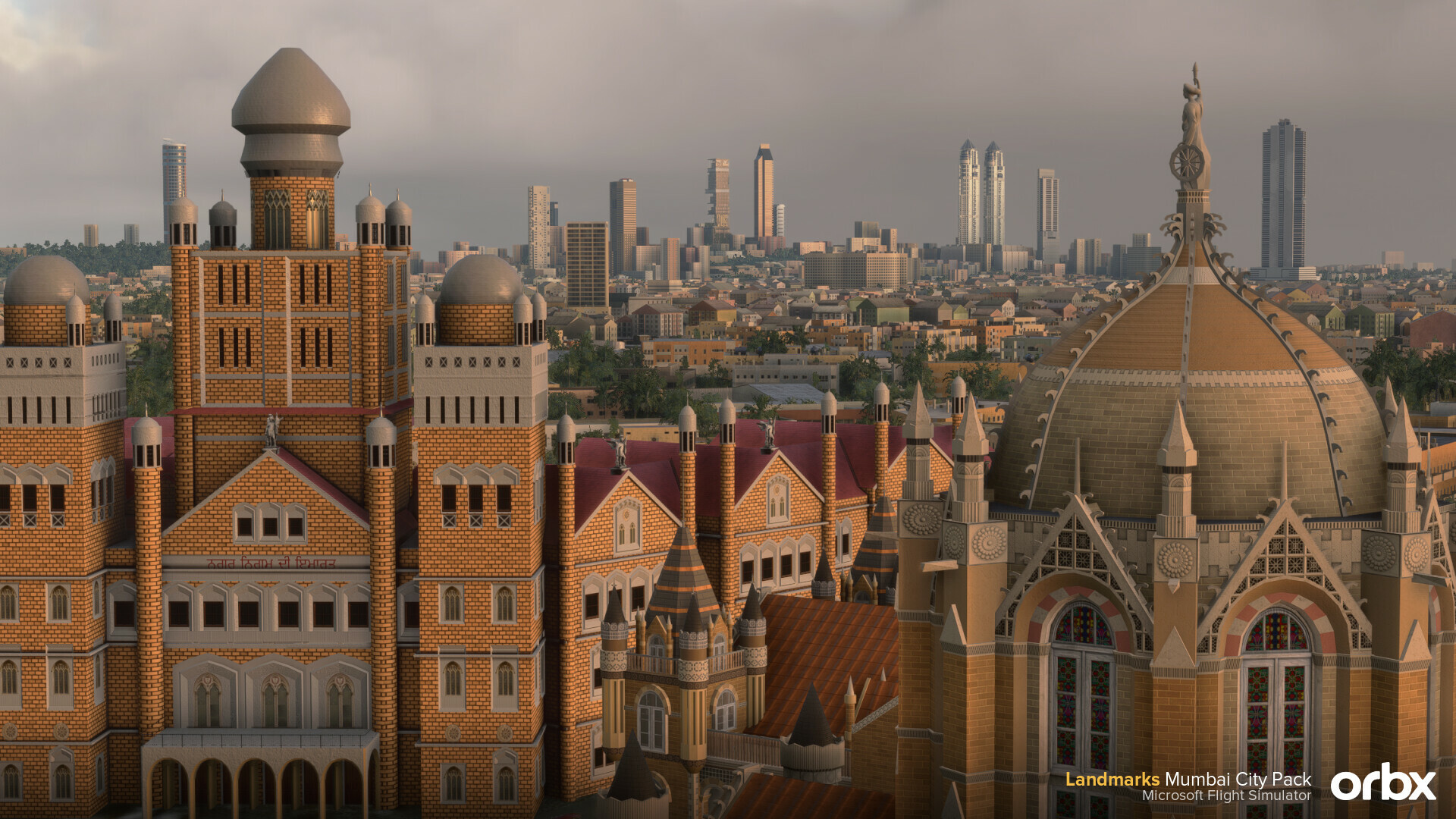 Orbx Release Landmarks Mumbai City Pack for Microsoft Flight Simulator ...