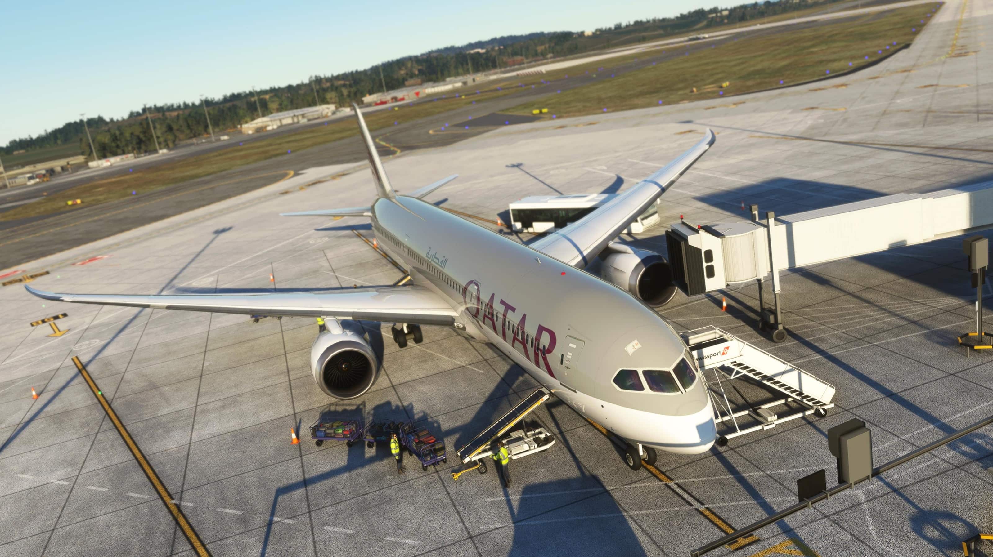 Pyreegue Previews Edinburgh Airport Update for MSFS - Threshold