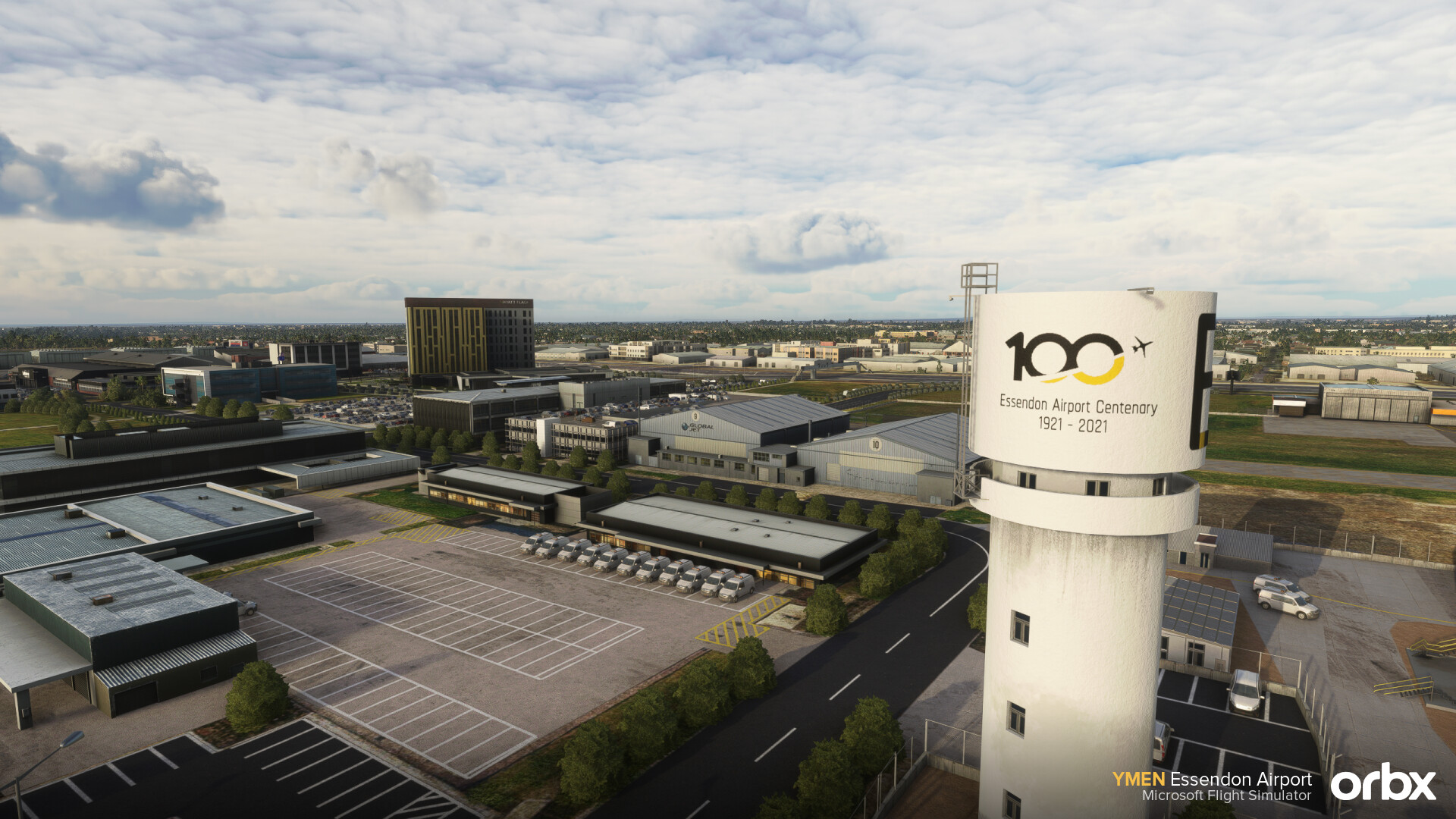 Orbx's Essendon Fields Airport is Released - Threshold