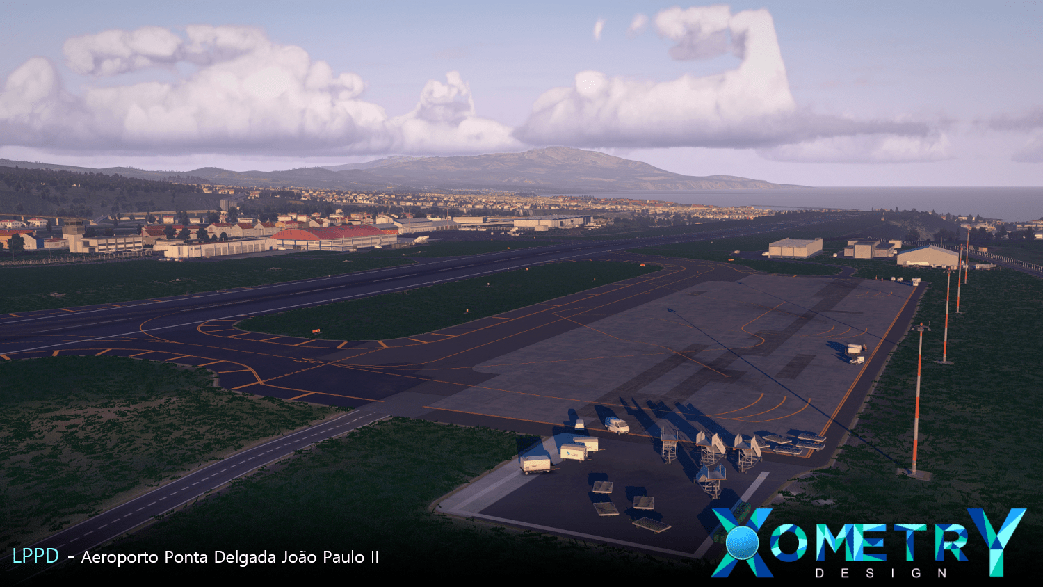 Xometry Design Previews Ponta Delgada for X-Plane - Threshold
