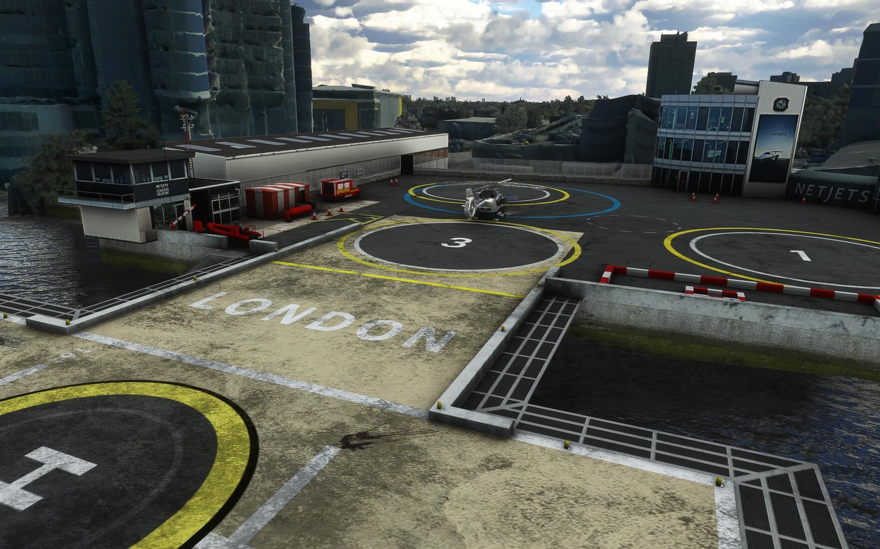 London Heliport by Charity Scenery Project Released for Microsoft ...