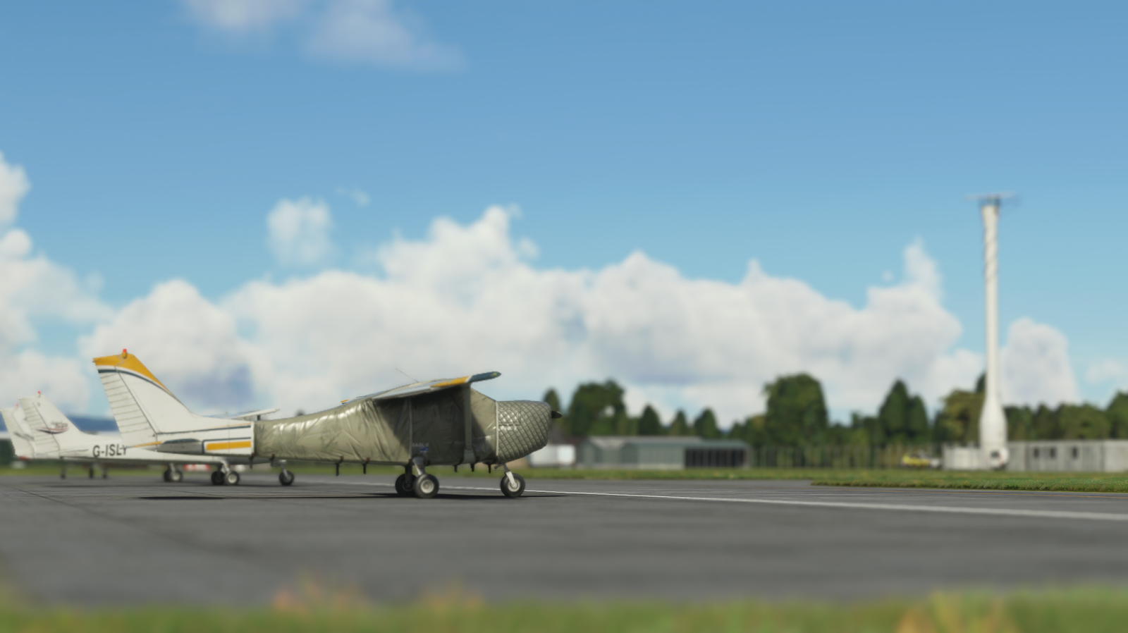 Pyreegue Releases Glasgow Airport for MSFS - Threshold