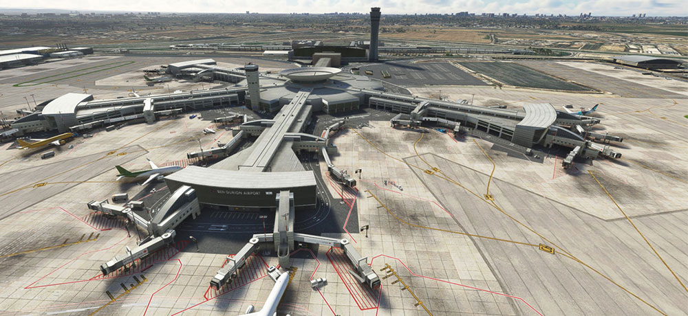 Aerosoft Releases Ben Gurion for MSFS - Threshold