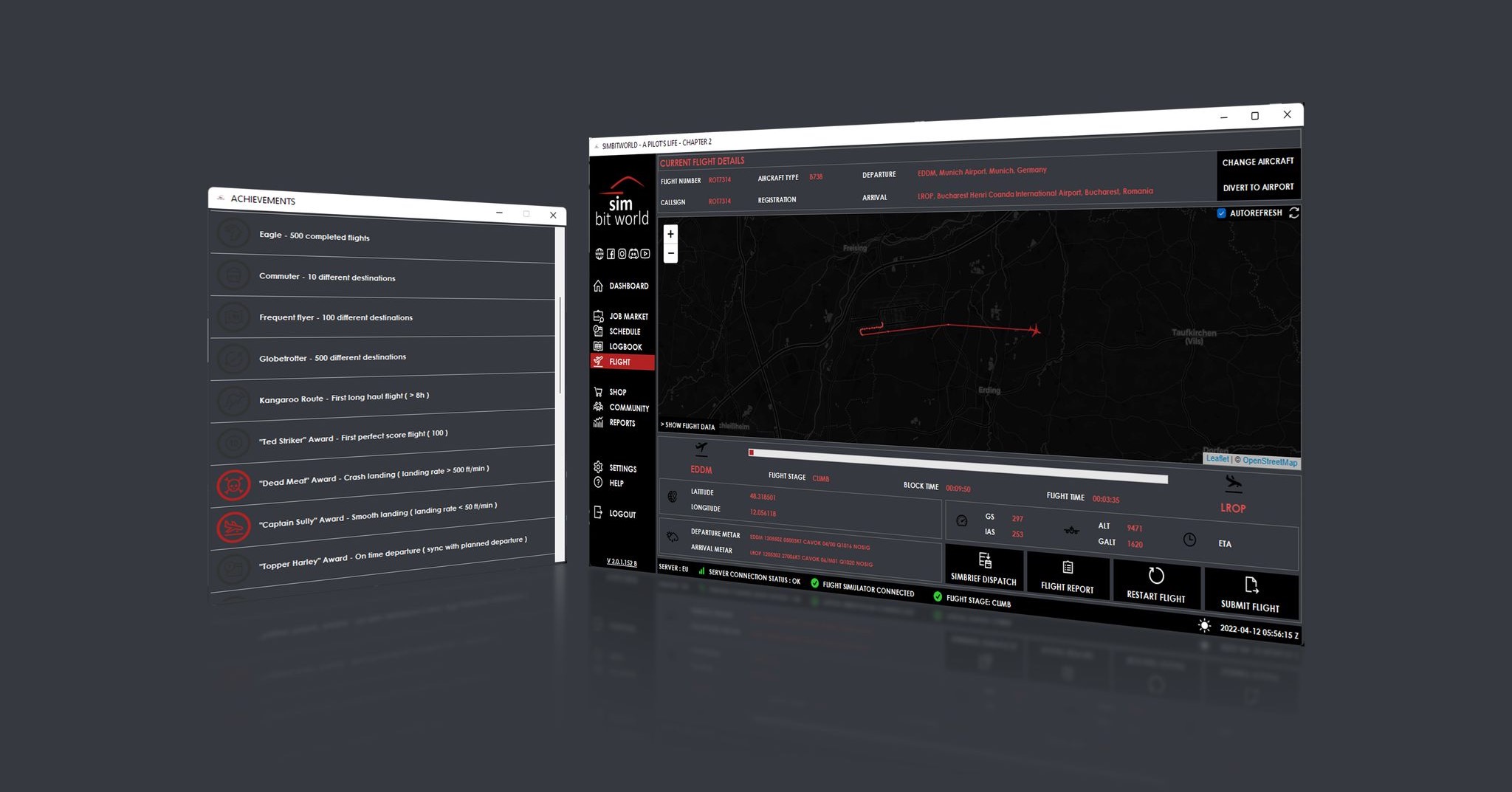 SimBitWorld Teases A Pilots Life V2 Screenshots - Threshold