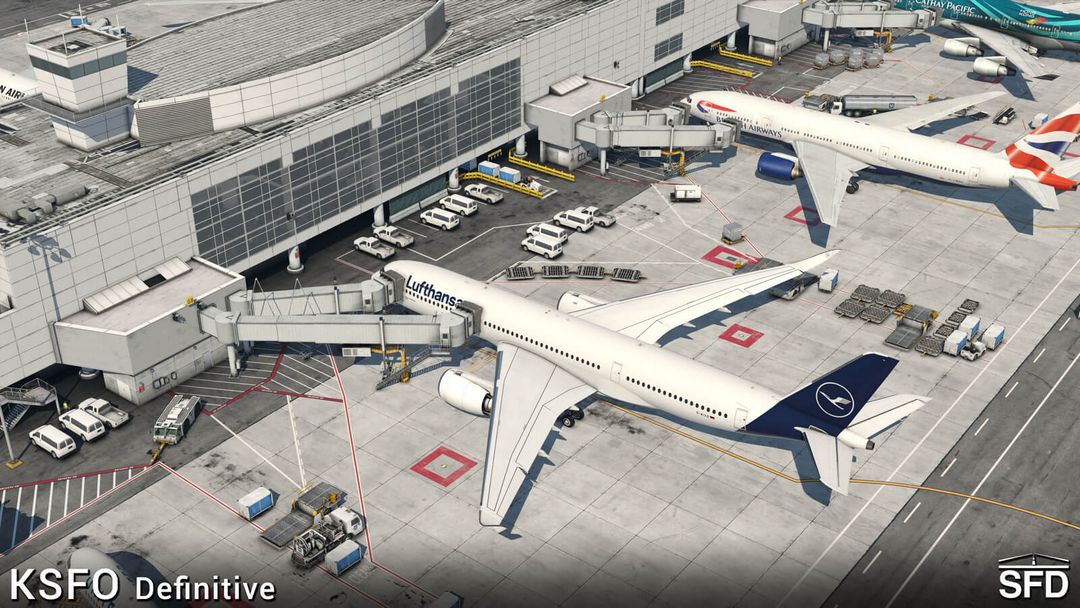 ShortFinal Design Releases KSFO Definitive for XP11 - Threshold