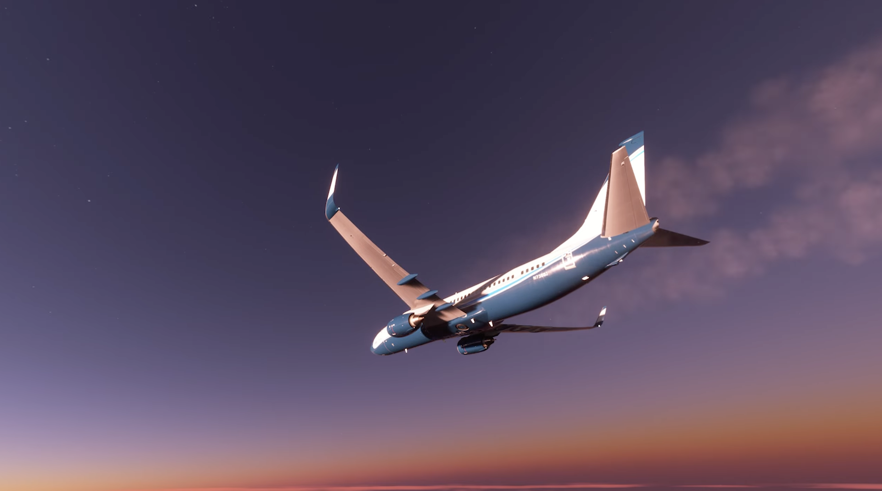 PMDG 737-800NG at “Top of descent” - Threshold