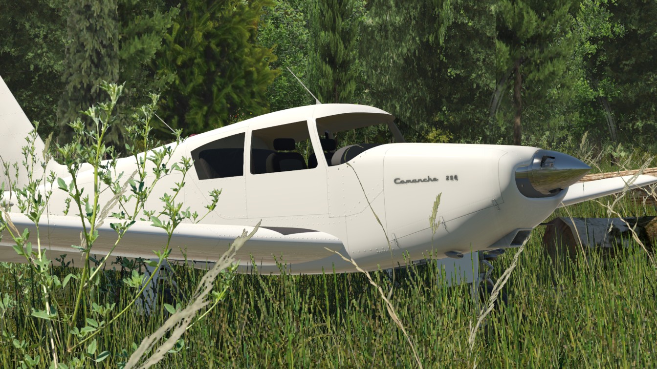 InDepthSimulations Piper Comanche 250 development update - Threshold