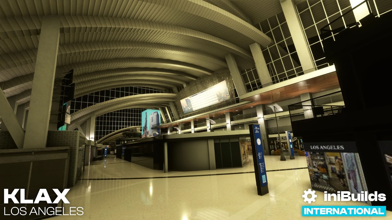 iniBuilds KLAX Los Angeles release date announced! - Threshold