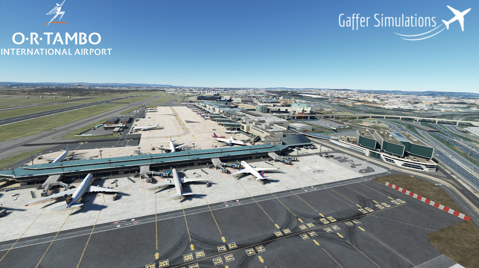 Gaffer Simulations Releases FAOR O.R. Tambo International For MSFS ...