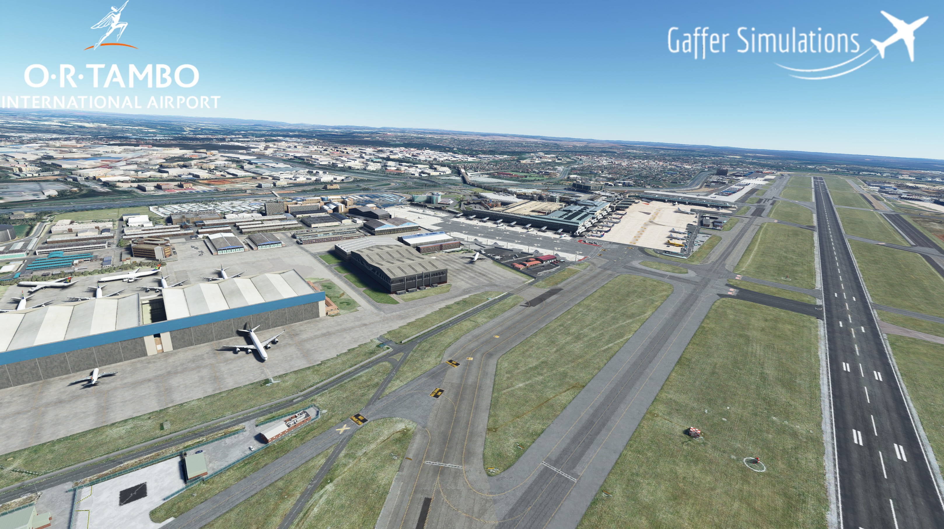 Gaffer Simulations Releases FAOR O.R. Tambo International For MSFS ...